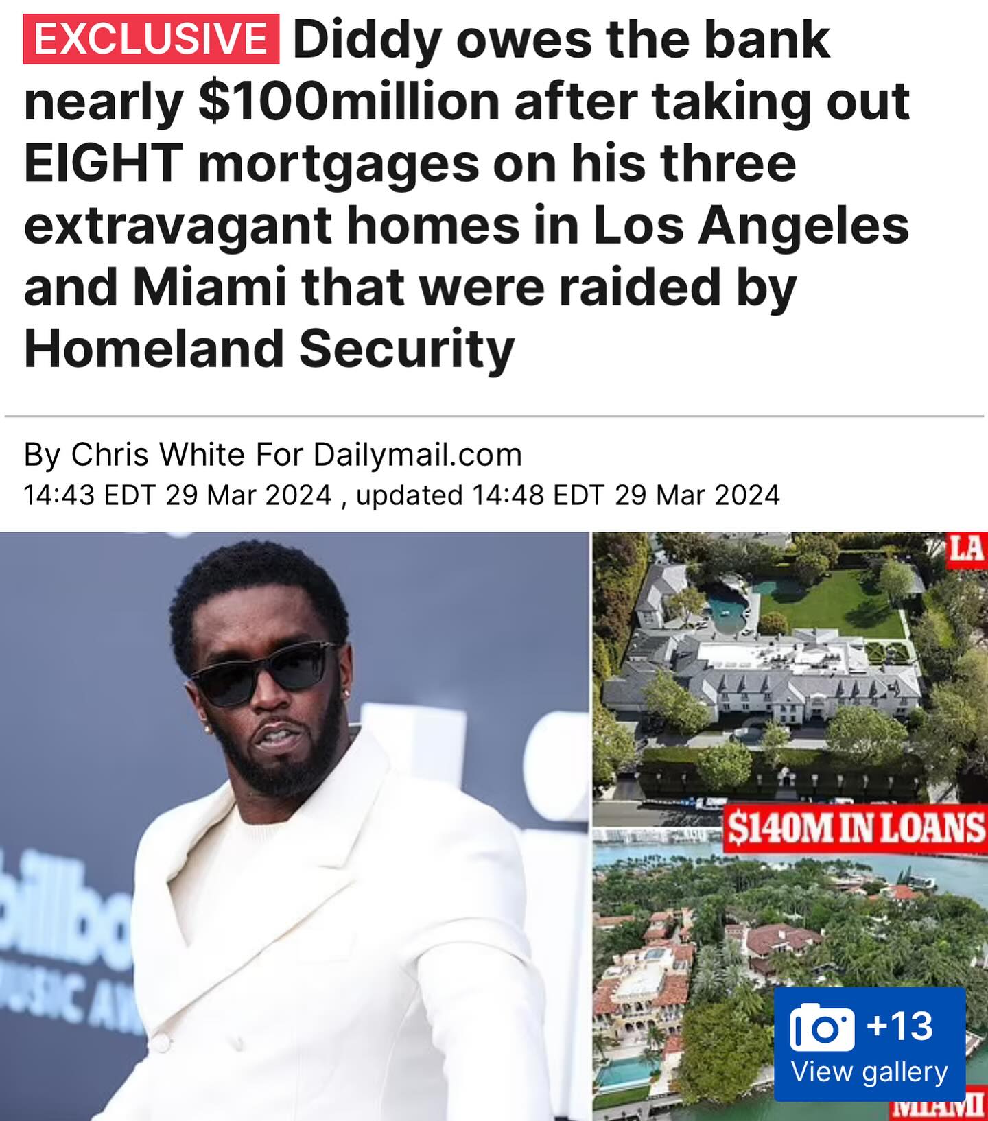 DIDDY OWES HOW MUCH? - RapGeekz